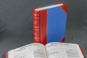 Custom Bound Books for Government and Business